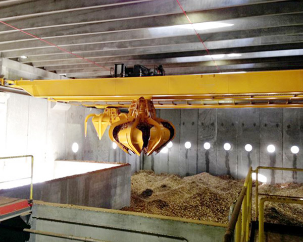 grab bucket overhead crane